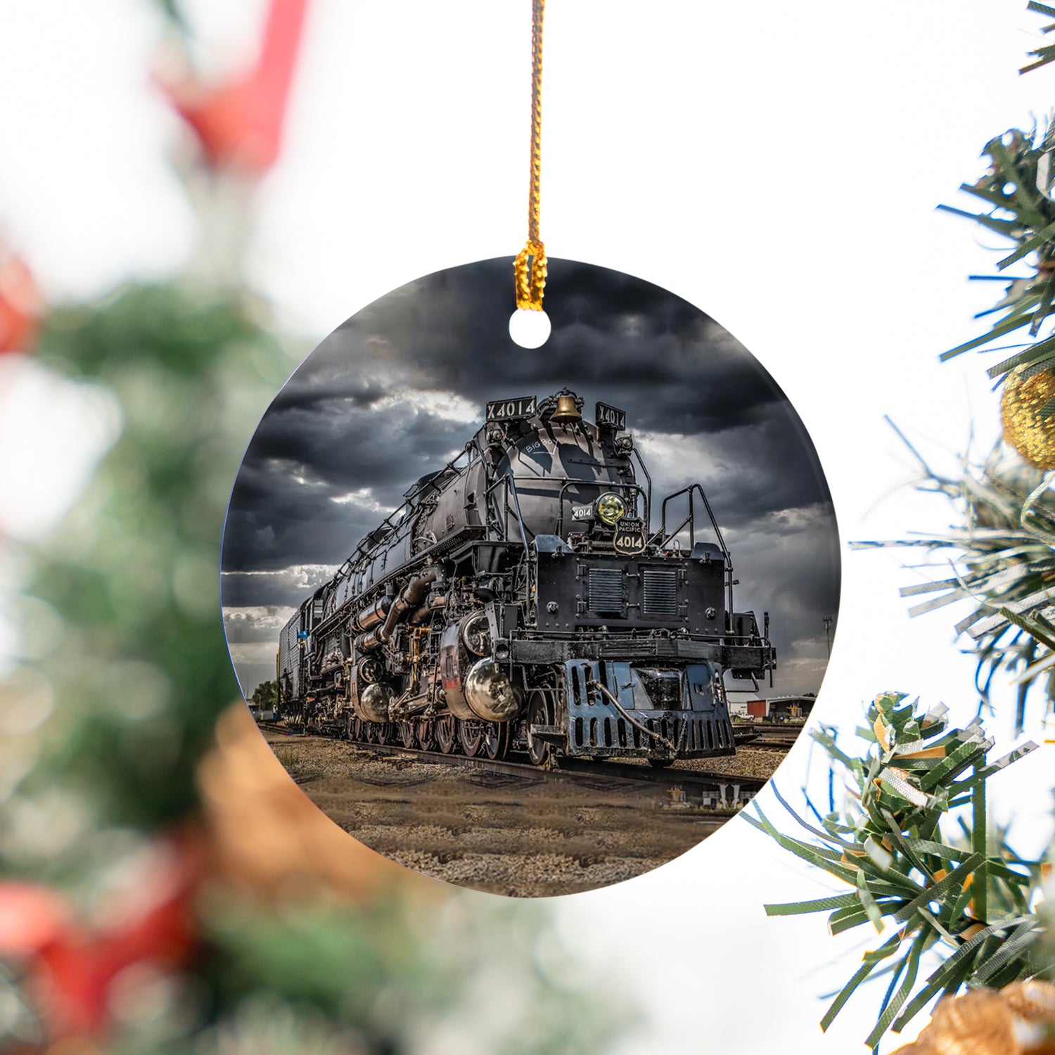 Union Pacific Steam Locomotive 4014 BIG BOY Ceramic Ornament – Merch Gears