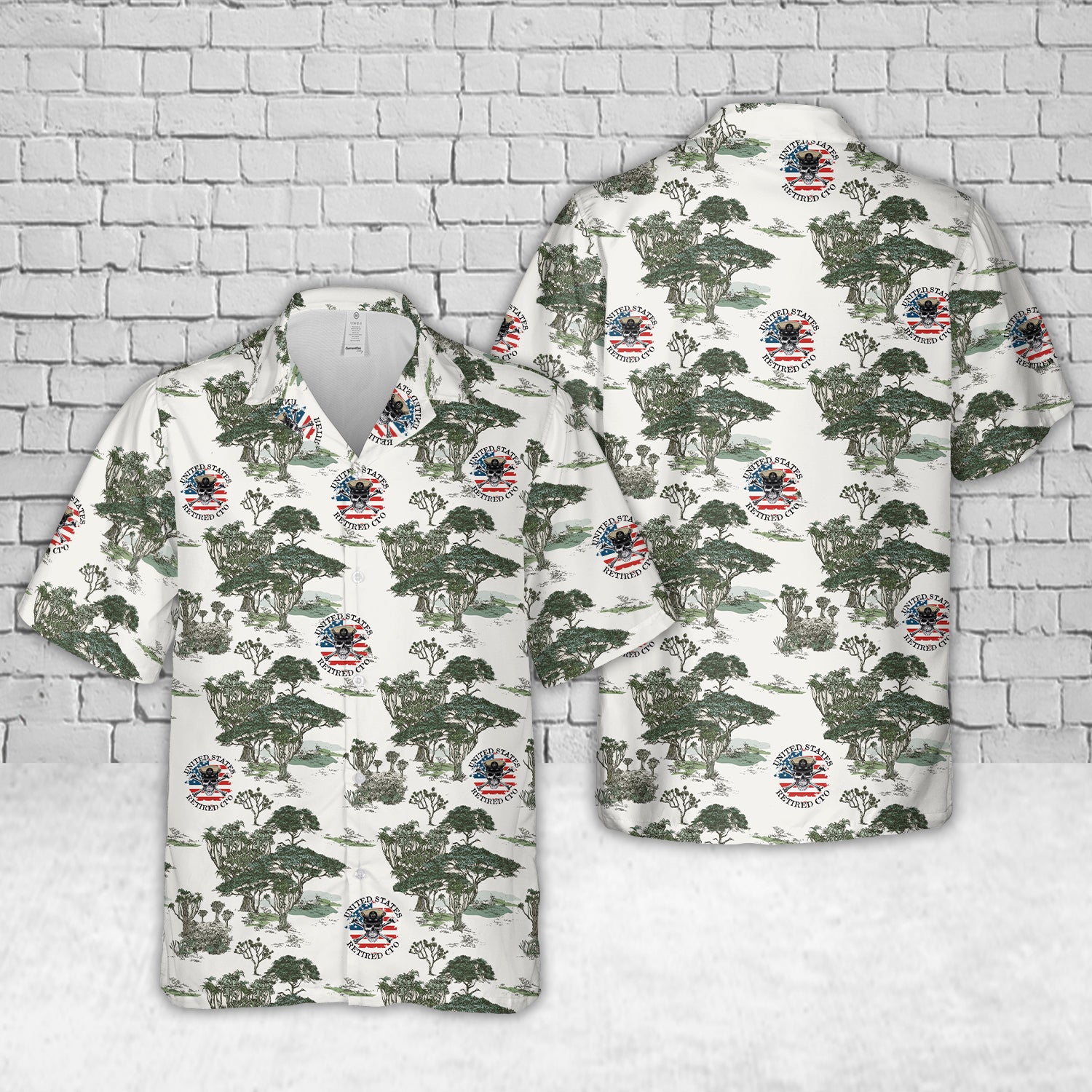 United States Retired CPO Skull Crossbones Chief Petty Officer with Di ...