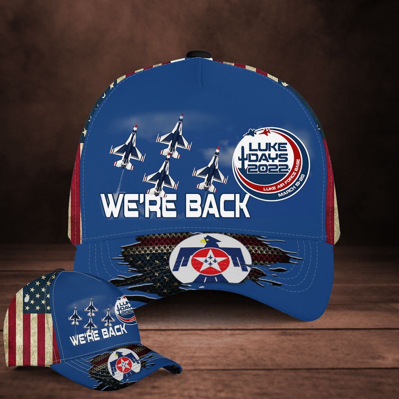 US Air Force Thunderbirds Air Show Luke AFB, AZ Baseball Cap – Merch Gears