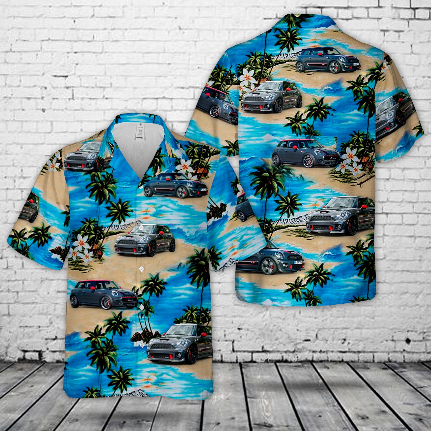 MINI COOPER JCW 2014 Hawaiian Shirt – Merch Gears