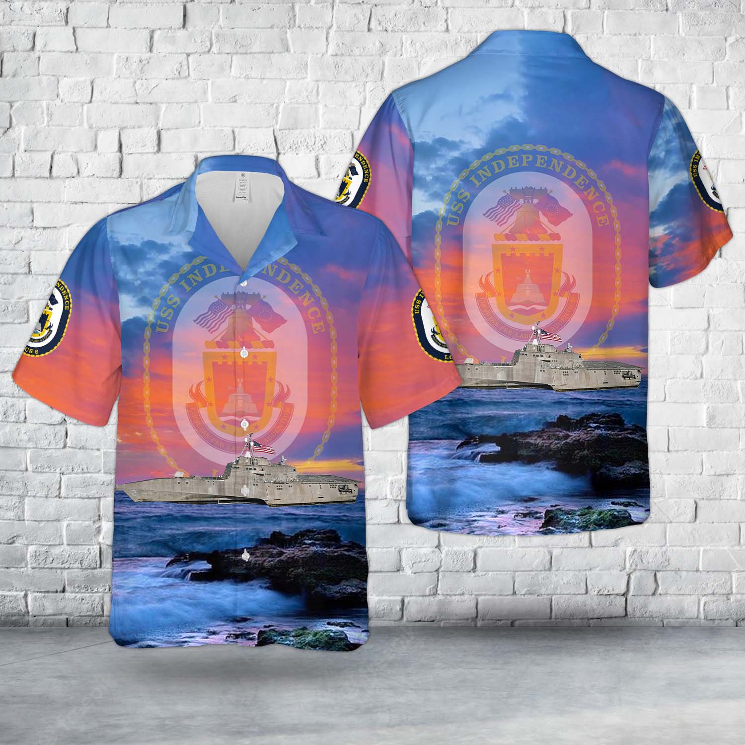 US Navy USS Independence (LCS-2) Littoral Combat Ship (LCS) Hawaiian S ...