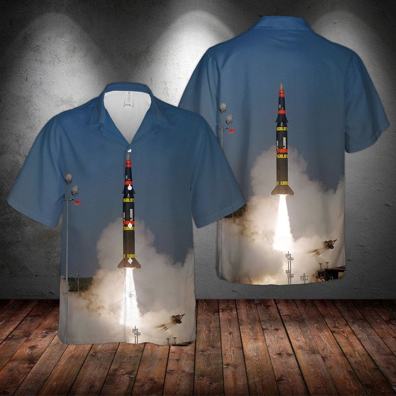 US Army Pershing II Weapon System Hawaiian Shirt – Merch Gears