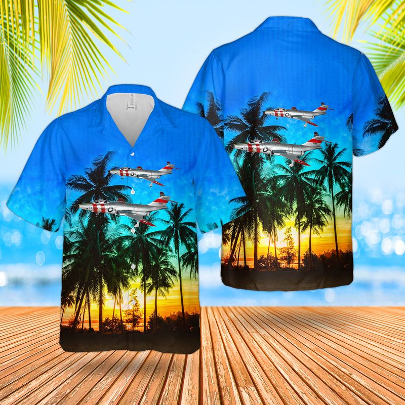 US Air Force McDonnell RF-101C Voodoo "Sun Run" Hawaiian Shirt – Merch ...